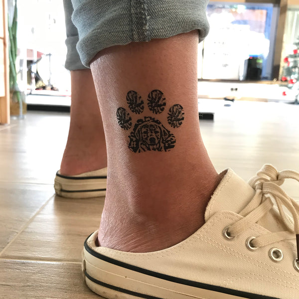 Custom Pet Temporary Tattoo Sticker - OhMyTat