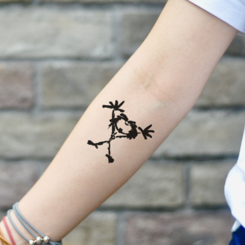Pearl Jam PJ Temporary Tattoo Sticker - OhMyTat