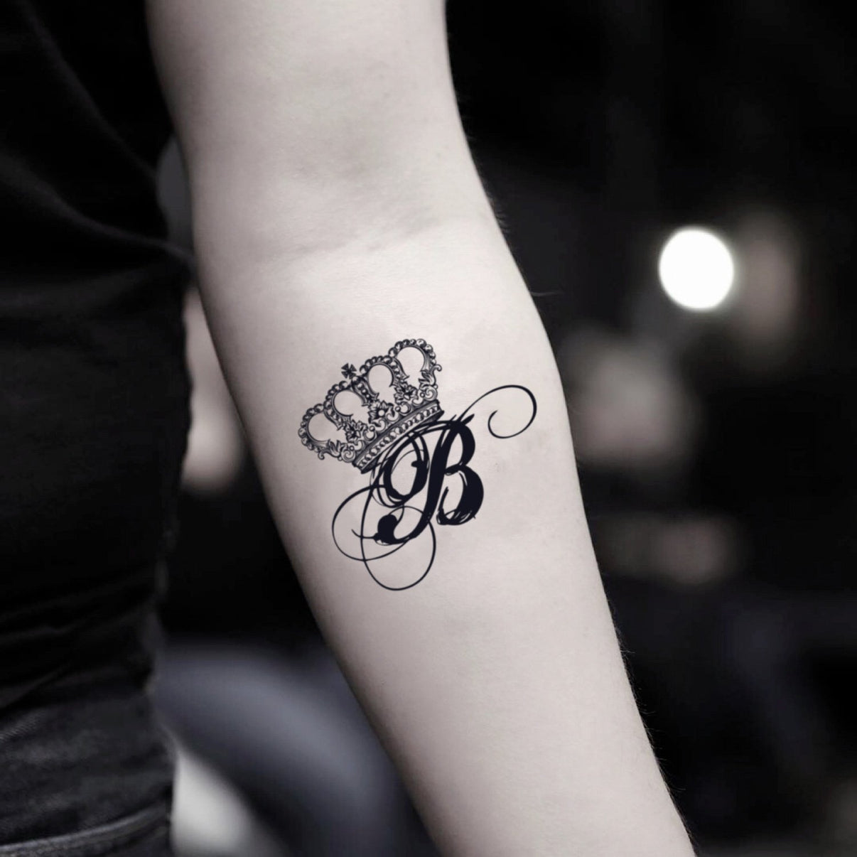 Queen B Temporary Tattoo Sticker - OhMyTat